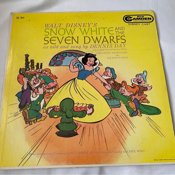 Disney | Other | Walt Disney Snow White And The Seven Dwarfs By Dennis ...